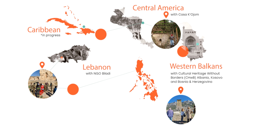 Network of regional hubs - Cultural Emergency Response
